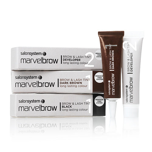 Salon System Marvel Brow Tint & Developer – Hair Cosmetics