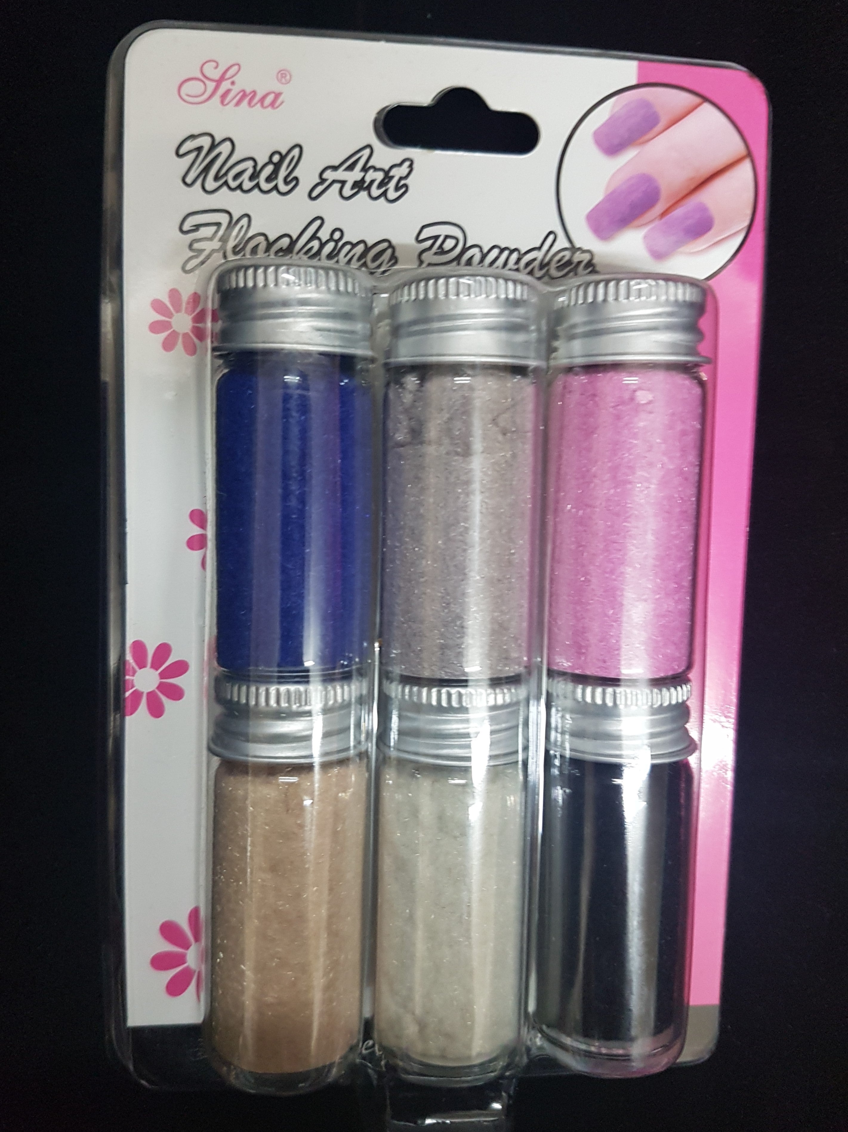Sina Nail Art Flocking Powder – Hair Cosmetics